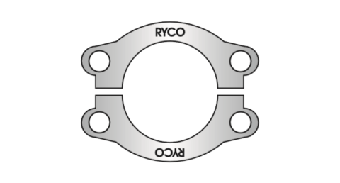 S42 – Split Flange Clamps Code 62 Supplied In Pairs | Ryco Hydraulics